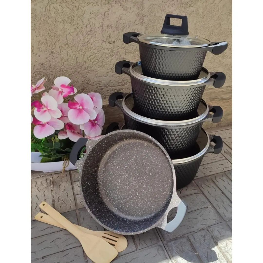 12pc Granite Cookware set – Rickys Home Interiors